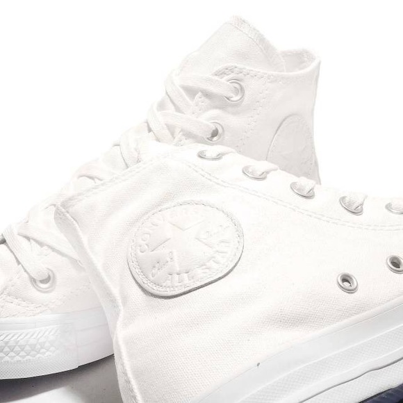 Converse | Shoes | Converse Chuck Taylor Hi Top Usa White Shoes | Poshmark